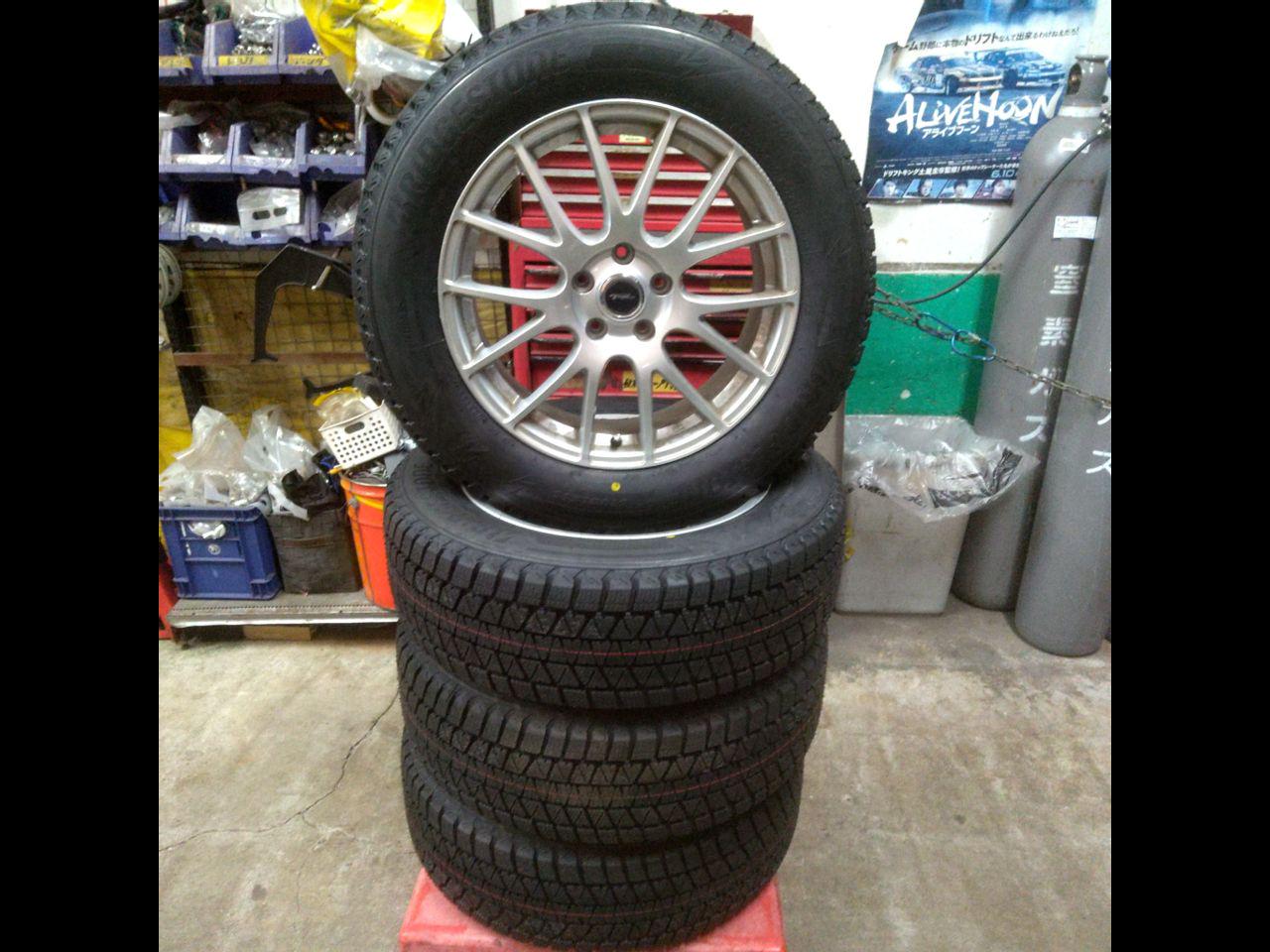 Bコン BRIDGESTONE TOPRUN M7 +BRIDGESTONE BLIZZAK DM-V3 | カー用品 スタッドレスタイヤホイールセット 18インチスタッドレスタイヤホイール ...