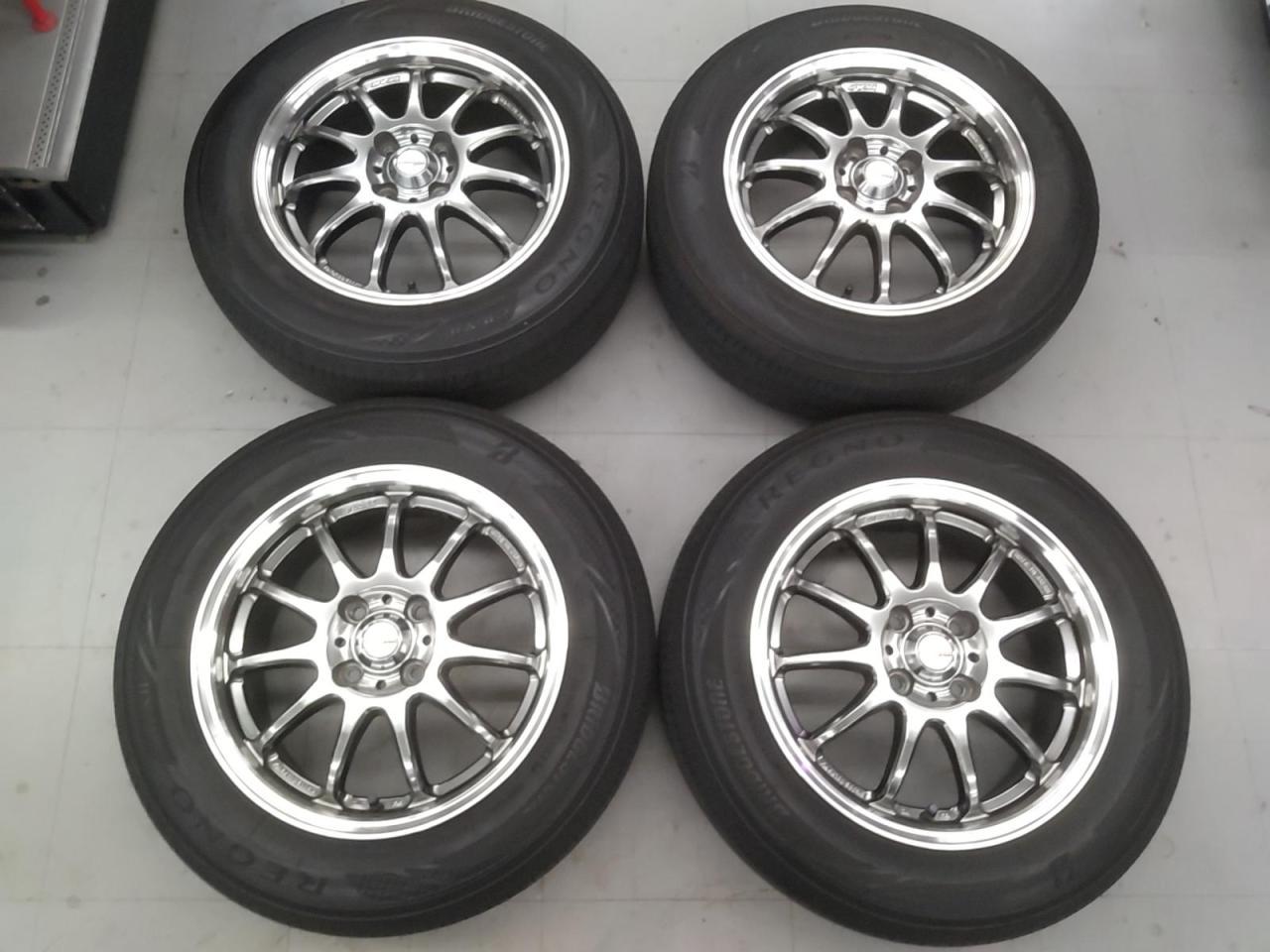 WORK EMOTION 11R +BRIDGESTONE REGNO GR-XⅡ | カー用品 タイヤホイールセット 15インチタイヤ ...
