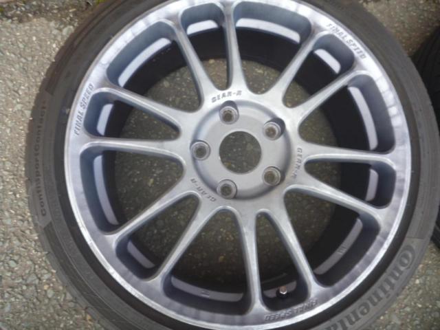 A-TECH FINAL SPEED GEAR-R + Continental Contisport contact 5 | カー用品 タイヤホイールセット 17インチタイヤホイールセットを ...