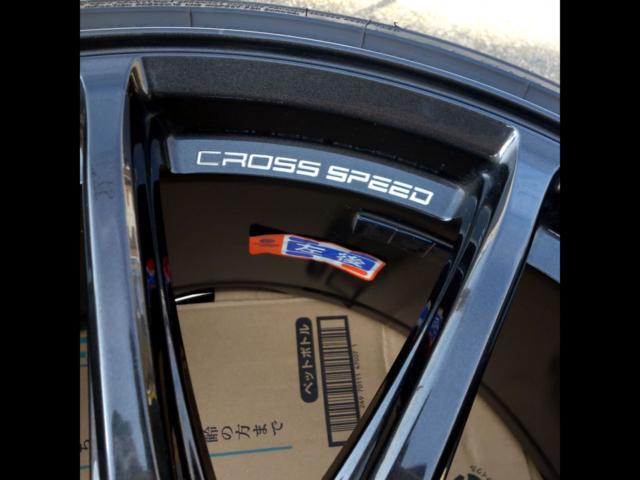 HOT STUFF CROSS SPEED HYPER EDITION RS9【ホイールのみ4本セット】 | カー用品 アルミホイール 19インチホイールを通販で購入する | 中古カー＆バイク ...
