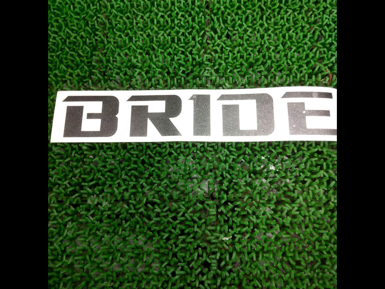 ￥220- BRIDE ステッカー ブラック | カー用品 シート その他シート関連を通販で購入する | 中古カー＆バイク用品の販売ならアップガレージ