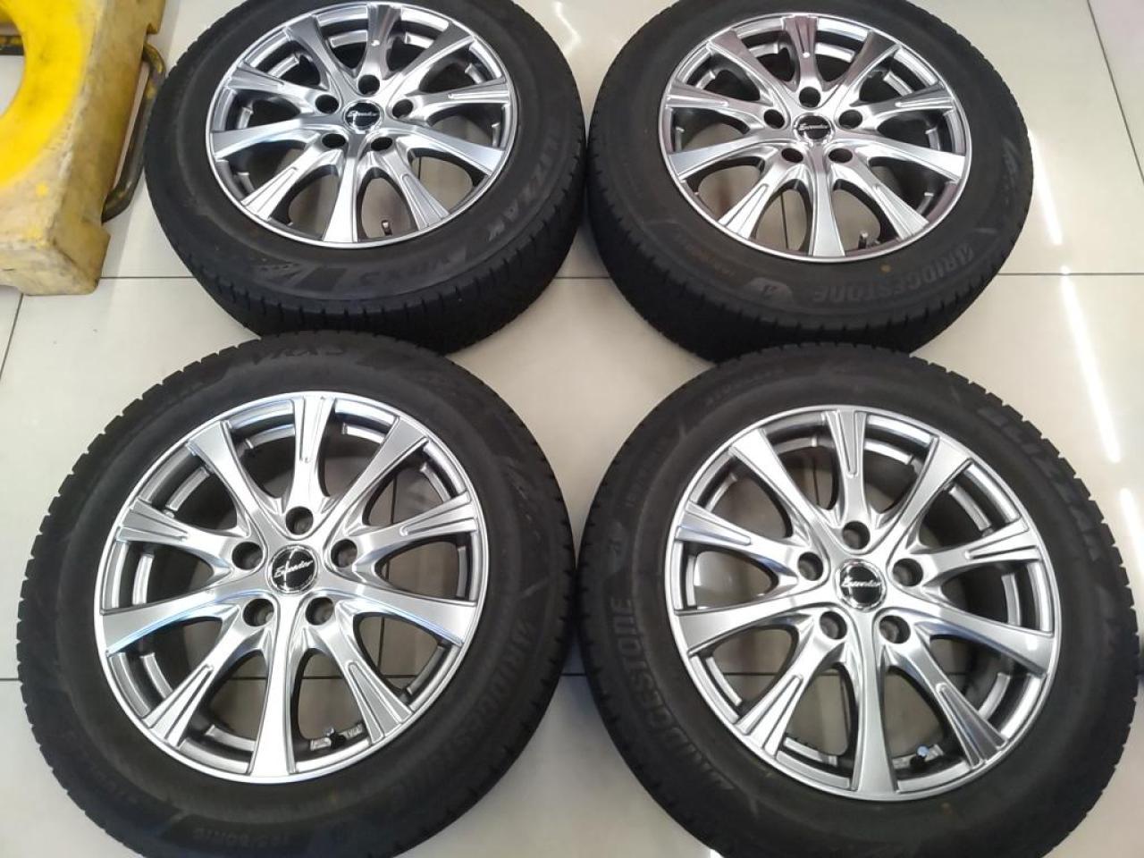 ★プライスダウン★HOT STUFF Exceeder E02+BRIDGESTONE BLIZZAK VRX3【C27系までセレナ!ラフェスタ!シルフィに!準備はお早めに♪】 | 中古品 ...