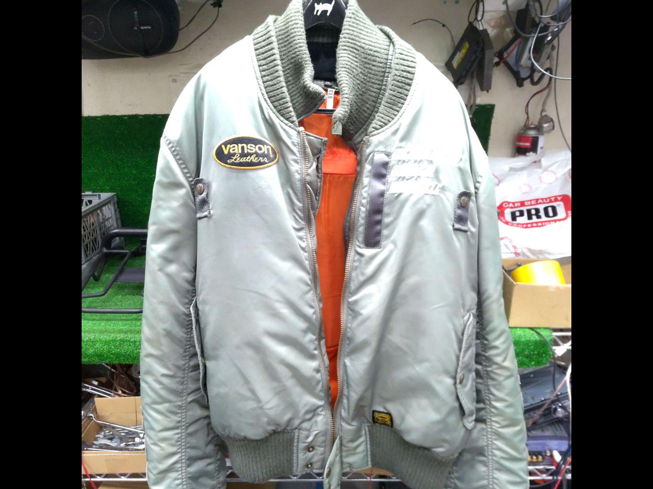 Vanson VS578-W1501 MA-1タイプウィンターライディングジャケット オリーブ 2XLサイズ | バイク用品 ウエア ジャケット(二輪)を通販で購入する | 中古カー＆バイク用 ...