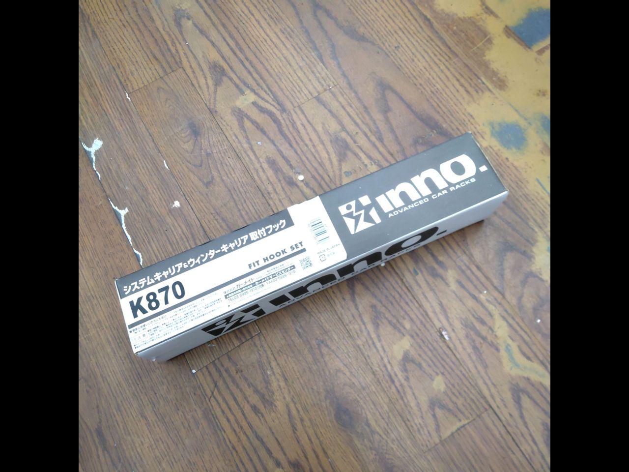 INNO K870 | カー用品 キャリアを通販で購入する | 中古カー＆バイク用品の販売ならアップガレージ