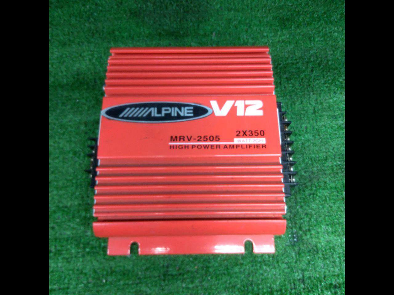 ALPINE V12 MRV-2505 | カー用品 アンプを通販で購入する | 中古カー＆バイク用品の販売ならアップガレージ