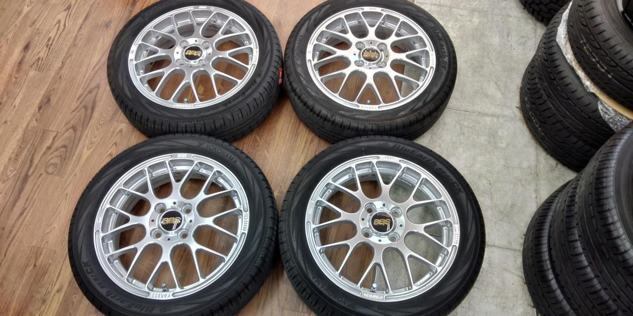 BBS RP011 + YOKOHAMA BluEarth RV-02 CK | カー用品 タイヤホイールセット 15インチタイヤホイールセットを通販で購入する | 中古カー＆バイク用品の販売 ...