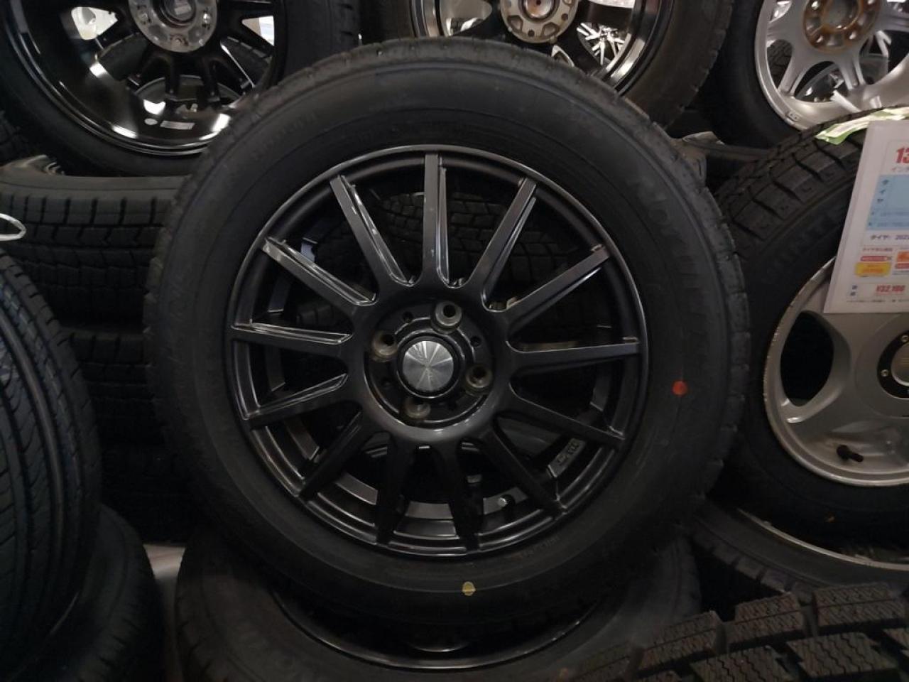 weds(ウェッズ) VELVA(ヴェルヴァ) スポークホイール +AUTOBACS NorthTrek N5 | カー用品 スタッドレスタイヤホイールセット 15インチスタッドレスタイヤ ...