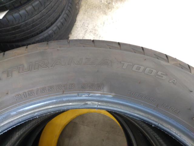 BRIDGESTONE TURANZA T005A 215/55R18 | カー用品 タイヤ 18インチタイヤを通販で購入する | 中古カー ...