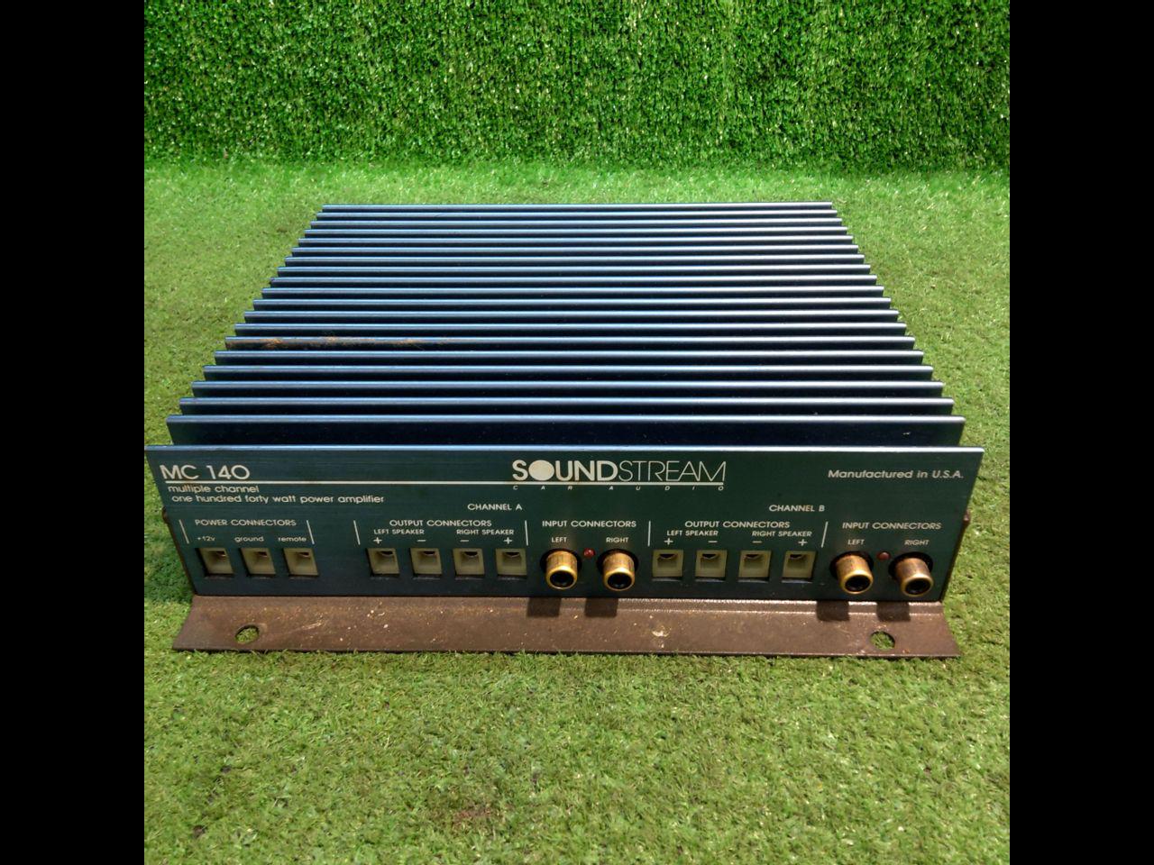 SOUNDSTREAM MC140 4chアンプ | カー用品 アンプを通販で購入する | 中古カー＆バイク用品の販売ならアップガレージ