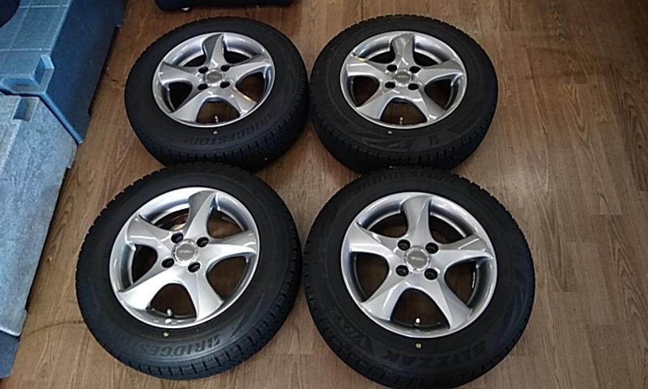 BRIDGESTONE TOPRUN RD5 + BRIDGESTONE BLIZZAK VRX2 | カー用品 スタッドレスタイヤホイールセット 14インチスタッドレスタイヤホイールセットを ...