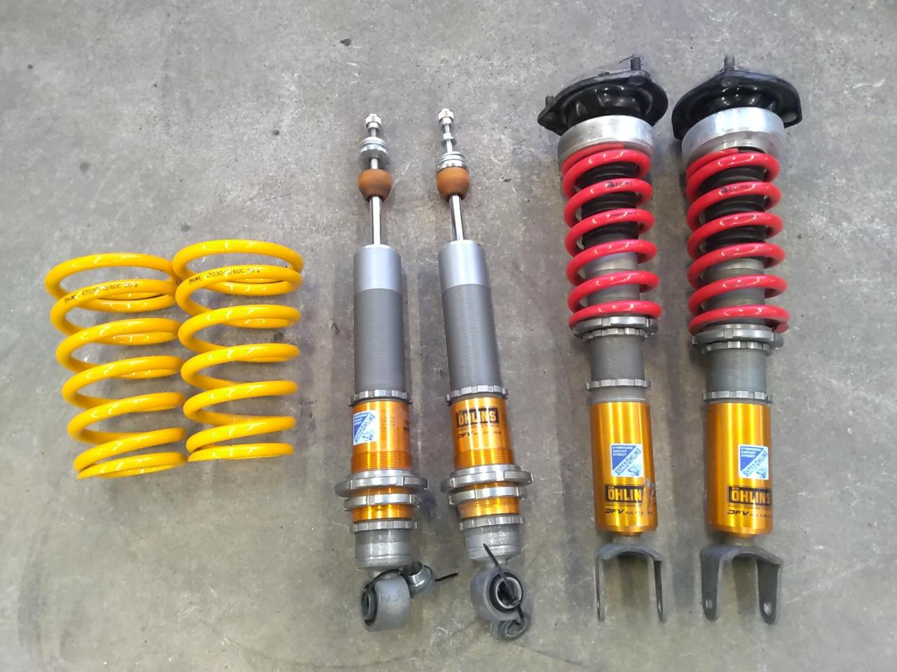 SUPER OHLINS DFV Type HAL NCロードスター ※フロント直巻SUSPEMTION PLUS製に変更されています【値下げ ...