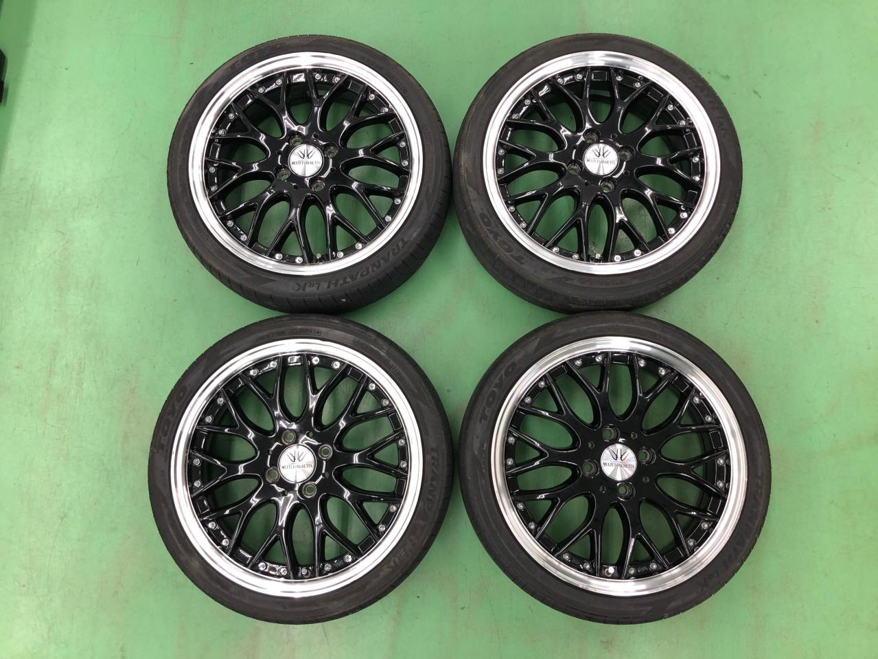 BADX 632 LOXARNY MULTI FORCHETTA + TOYO TRANPATH LuK | カー用品 タイヤホイールセット 16インチタイヤホイールセットを通販で購入する ...