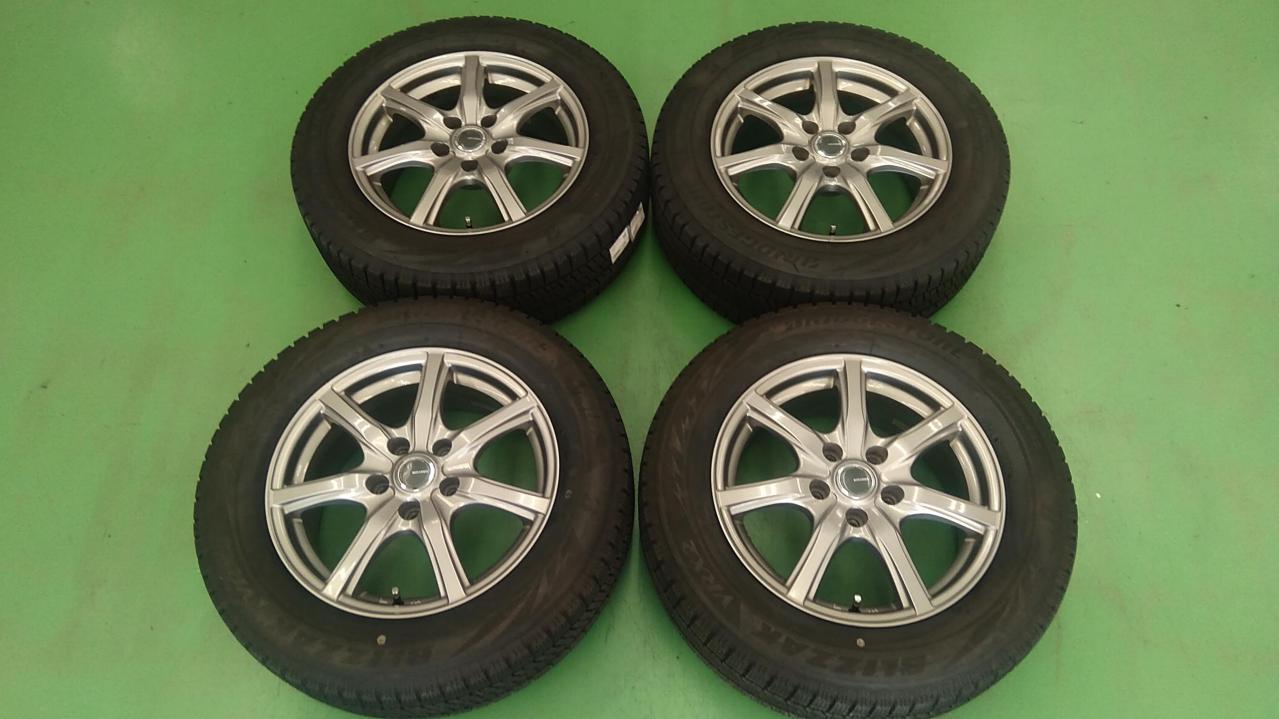YOKOHAMA STANDARD WHEEL Millous Ki + BRIDGESTONE BLIZZAK VRX2 | カー用品 スタッドレスタイヤホイールセット 16インチ ...