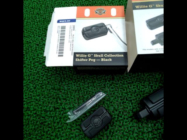 ハーレー ウィリーG スカル シフターペグ 33600258/フットペグ50501288 セット | 新古品 | アップガレージ ライダース北 ...