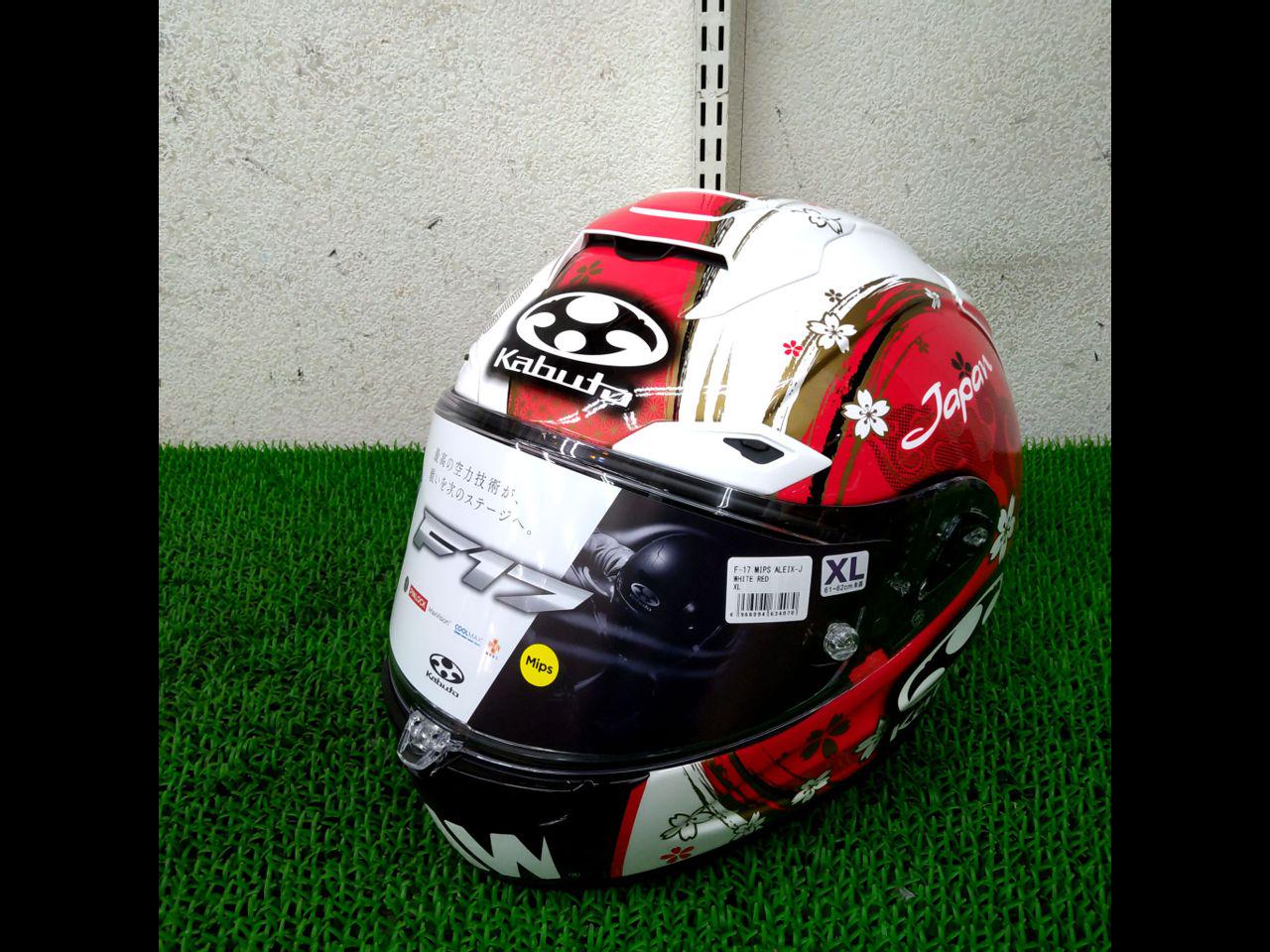 【OGK】OGK F-17 Mips ALEIX-JAPAN サイズXL 未使用 | バイク用品 ヘルメット フルフェイス(二輪)を通販で購入する | 中古カー＆バイク用品の販売ならアップガレージ