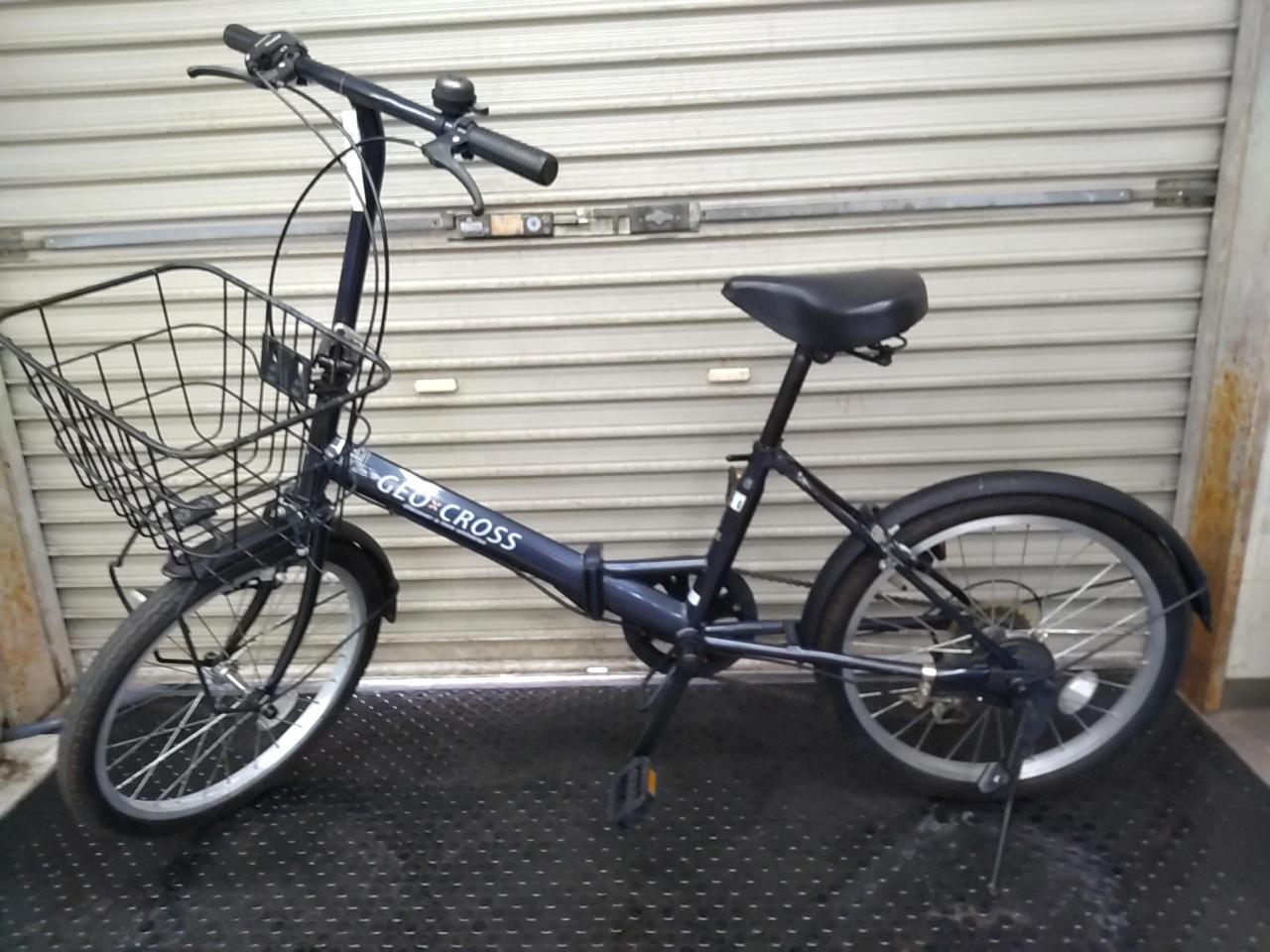 ASAHI CYCLE(アサヒサイクル) OVL206 GEO CROSS(ジオクロス) 20インチ外装6段変速折りたたみ自転車 ブラック ...