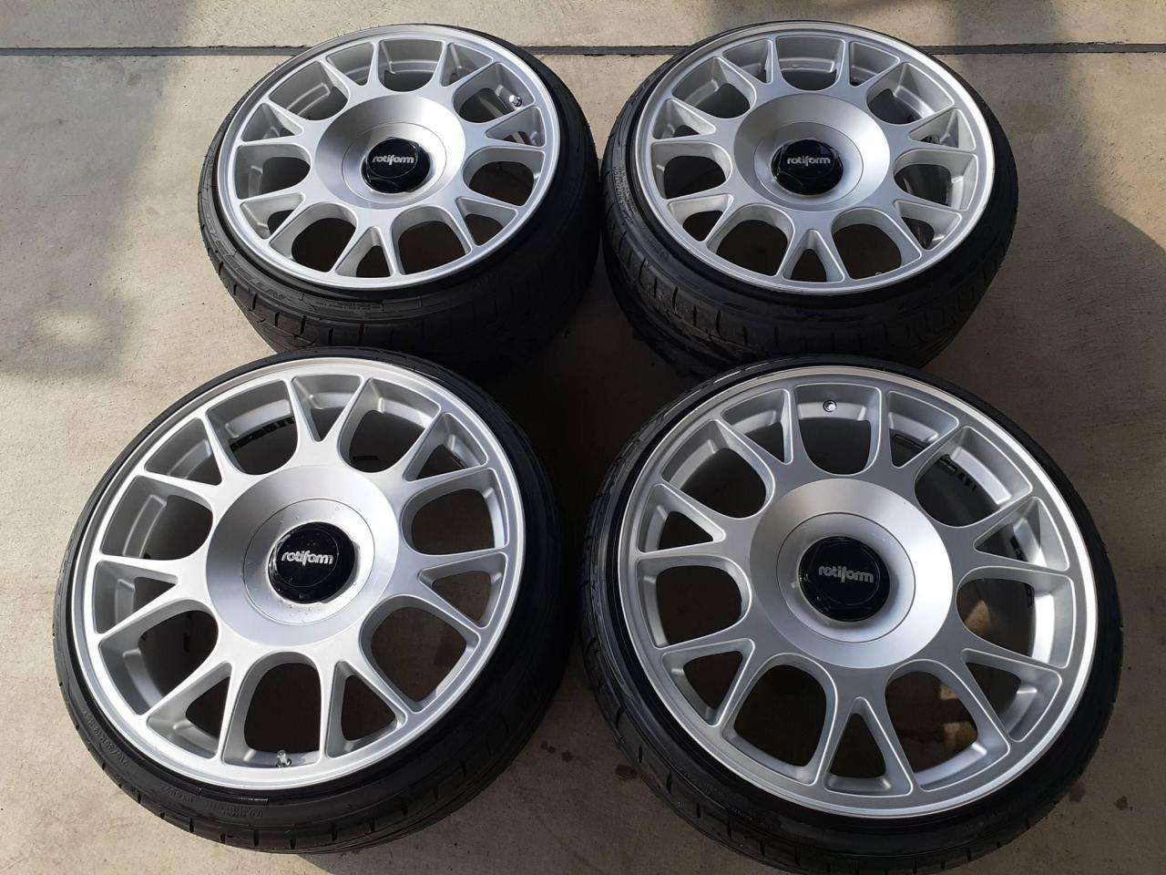 【インチ違い】roti form(ロティフォーム) TUF-R ツイン7本スポーク + NITTO(ニットー) NT555 G2 215 ...