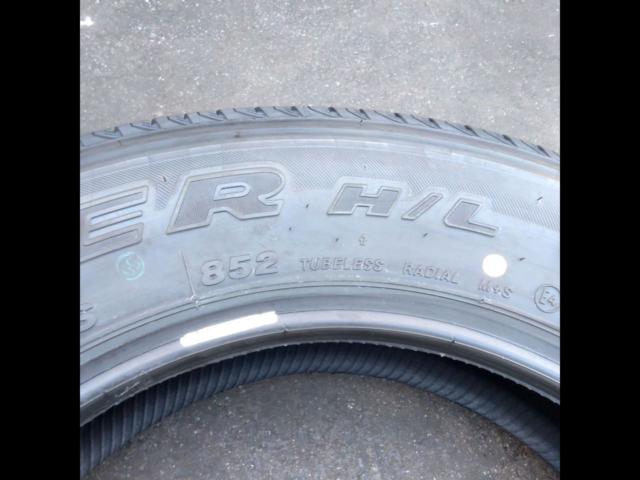 BRIDGESTONE DUELER H/L852 タイヤ1本 | カー用品 タイヤ 16インチタイヤを通販で購入する | 中古カー＆バイク用 ...