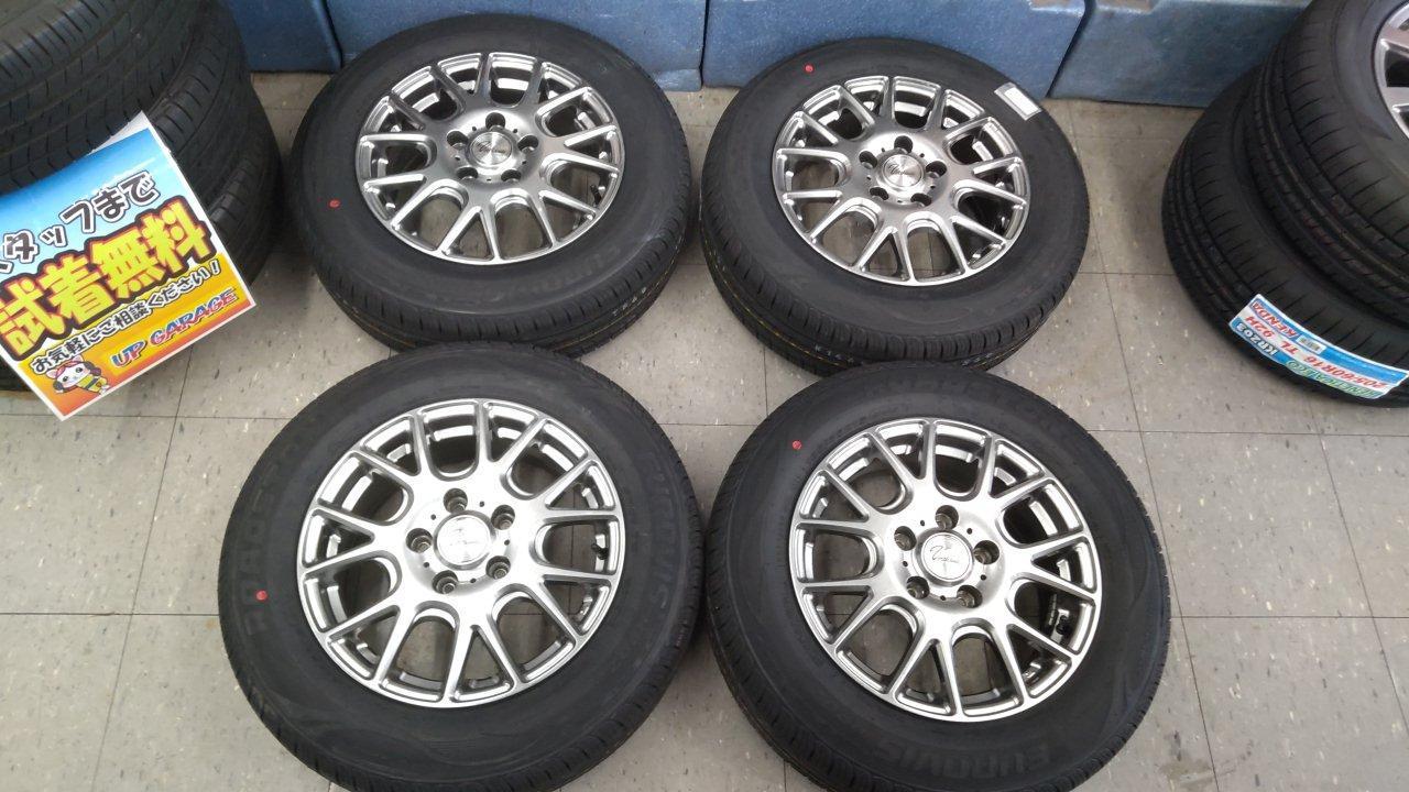 Verthandi SQ15 + ROADSTONE Eurovis HP02 | カー用品 タイヤホイールセット 15インチタイヤホイール ...