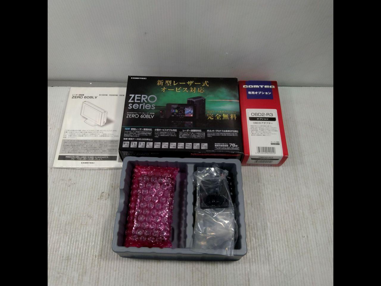 COMTEC ZERO 608LV + COMTEC OBDⅡ-R3(専用オプション) | カー用品 電装系 レーダー探知機を通販で購入する | 中古カー＆バイク用品の販売ならアップガレージ