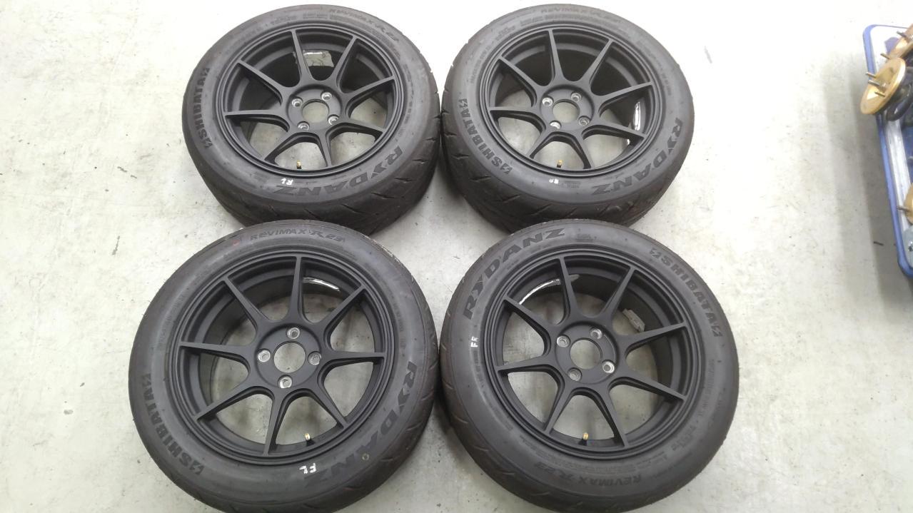 STEALTH Racing Spec-01 + SHIBATIRE R23 | カー用品 タイヤホイールセット 15インチタイヤホイール ...