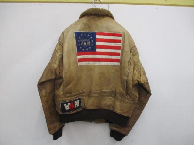 【VAN.JAC】G-1フライトジャケット BIGONEサイズ/フリーサイズ | バイク用品 ウエア レザージャケット(二輪)を通販で購入する | 中古カー＆バイク用品の販売ならアップガレージ
