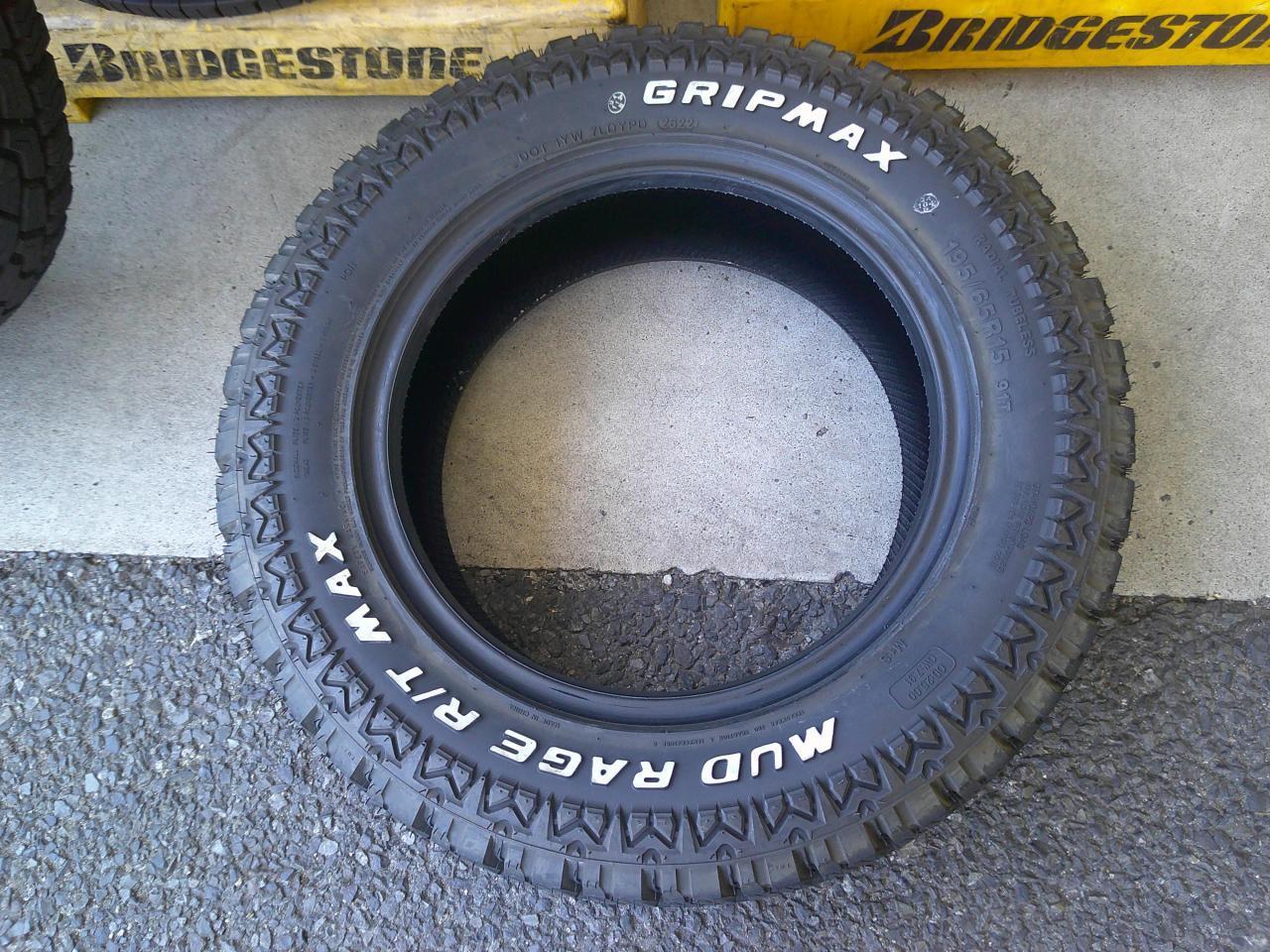 〓★値下げしました!!★〓 GRIP MAX MUD RAGE R/T MAX | カー用品 タイヤ 15インチタイヤを通販で購入する ...