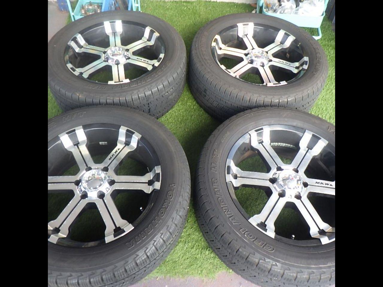 【TRISTAR INTERNATIONAL(トライスターインターナショナル)】MKW(エムケーダブリュー) MK-36 (20inch)+【YOKOHAMA】GEOLANDAR H/T ...