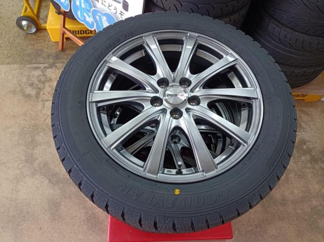 BADX D.O.S. SE-10R plus + GOODYEAR ICE NAVI7 91Q | 新古品 | アップガレージ 松山店 | カー用品 スタッドレスタイヤホイールセット 16 ...