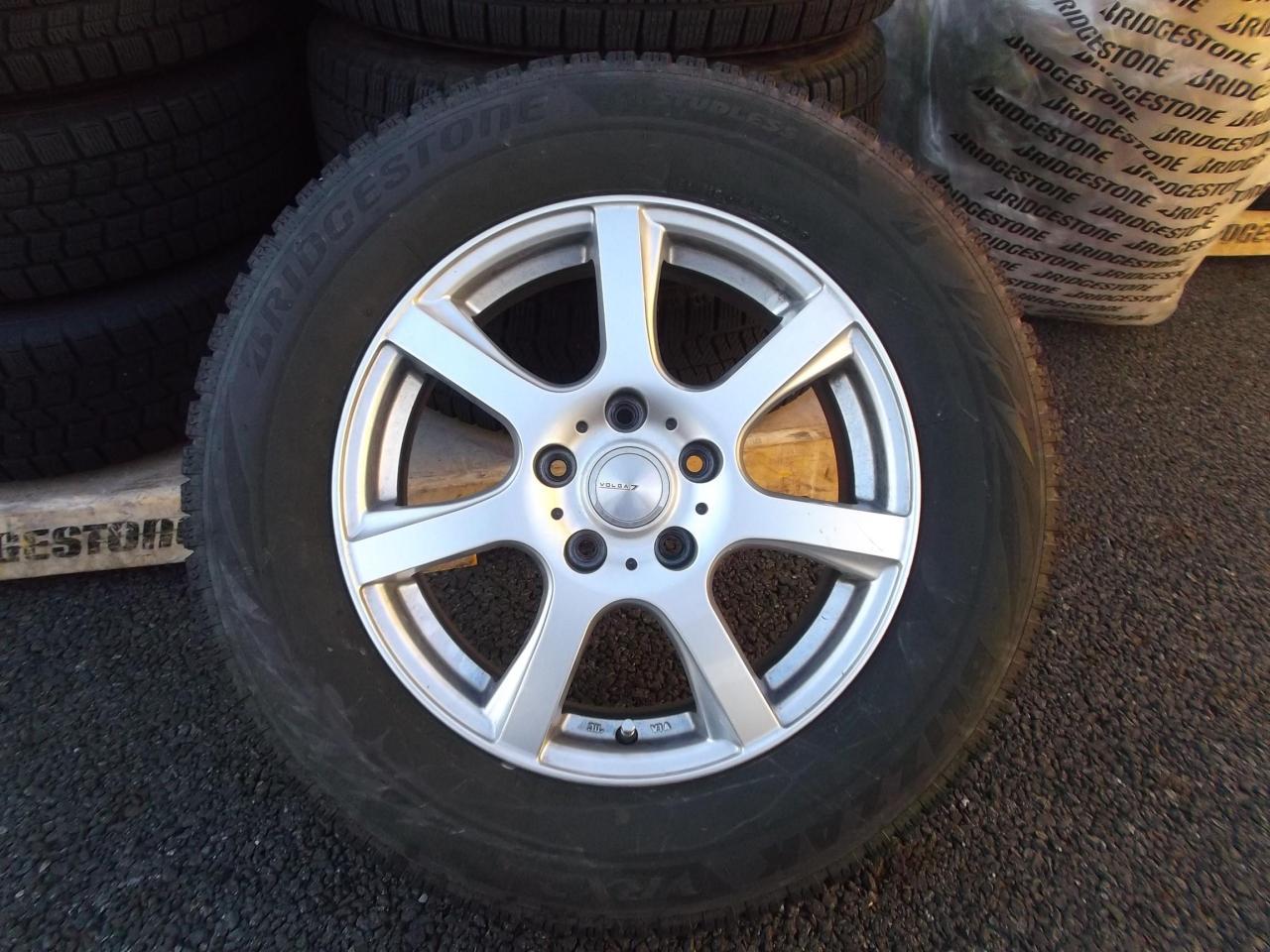 Weds VOLGA 7 + BRIDGESTONE(ブリヂストン) BLIZZAK VRX 2 | カー用品 スタッドレスタイヤホイール ...