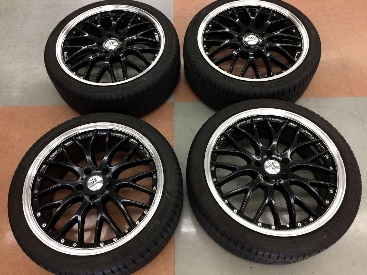 【BADX(バドックス)】632 LOXARNY(ロクサーニ) LOXARNY MULTI FORCHETTA (5HOLE)+【PIRELLI】DRAGON SPORT +m | カー用品 ...