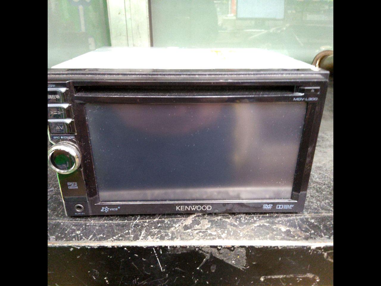 KENWOOD MDV-L300 ワンセグ/CD/DVD/AUX/SD/USB/録音 | カー用品 カーナビ(地デジ） AV一体メモリーナビ（地デジ）を通販で購入する | 中古カー＆バイク用品 ...