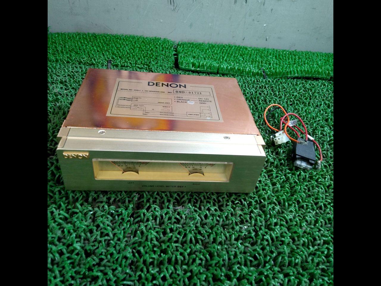 【DENON】DSV-1 レベルメーター | カー用品 ヘッドユニット その他ヘッドユニットを通販で購入する | 中古カー＆バイク用品の販売 ...