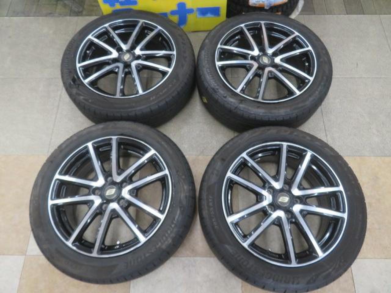 Lehrmeister STRANGER + BRIDGESTONE Playz PX-RVⅡ | カー用品 タイヤホイールセット 17インチ ...