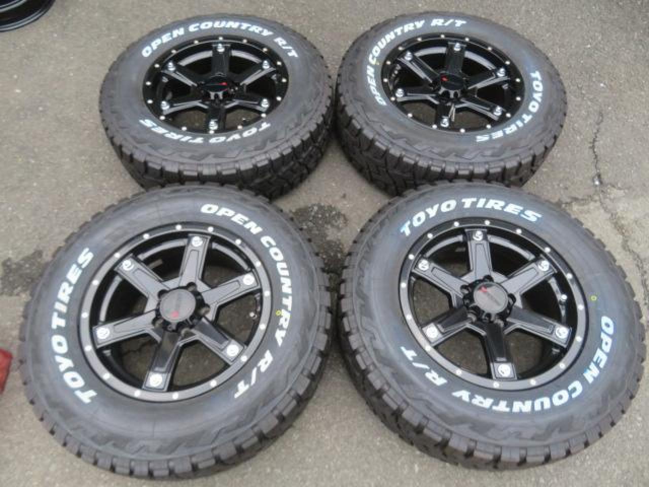 TRISTAR INTERNATIONAL MKW MK-56 + TOYO OPEN COUNTRY R/T | カー用品 タイヤホイールセット 16インチタイヤホイールセットを通販で購入 ...