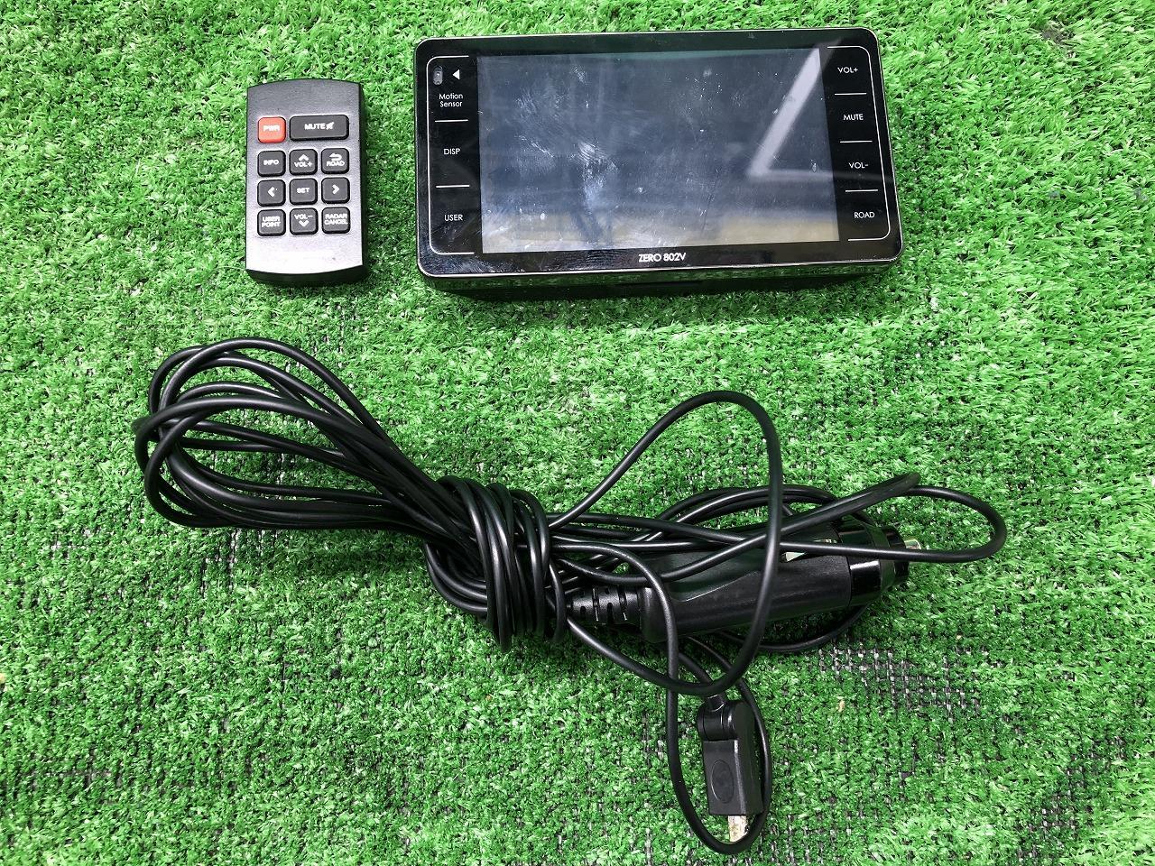 【COMTEC】[ZERO802V]レーダー探知機 | カー用品 電装系 レーダー探知機を通販で購入する | 中古カー＆バイク用品の販売ならアップガレージ