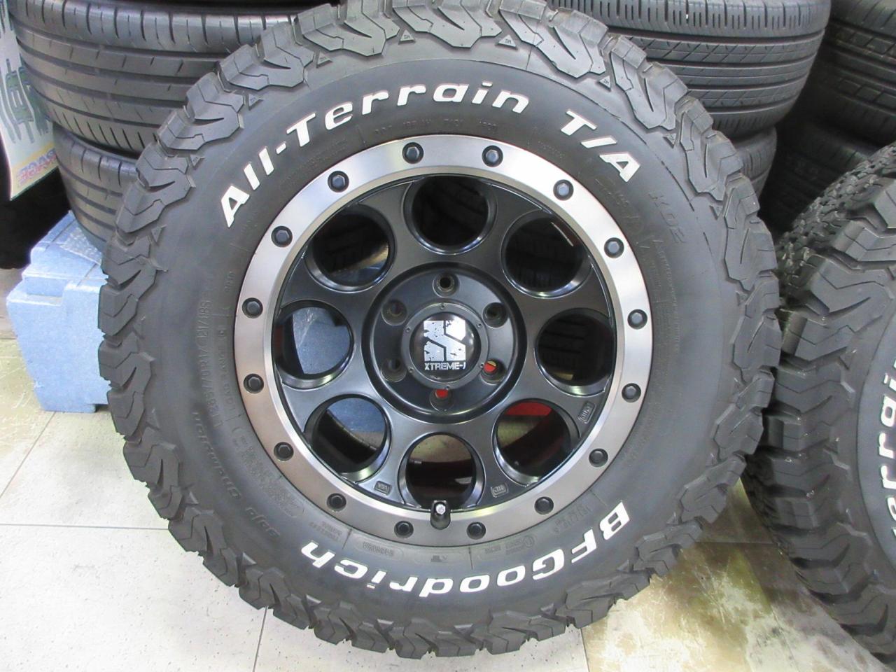 MLJ XTREME-J XJ03 +BFGoodrich All-Terrain T/A K02 | カー用品 タイヤホイールセット 17インチタイヤホイールセットを通販で購入する | 中古 ...