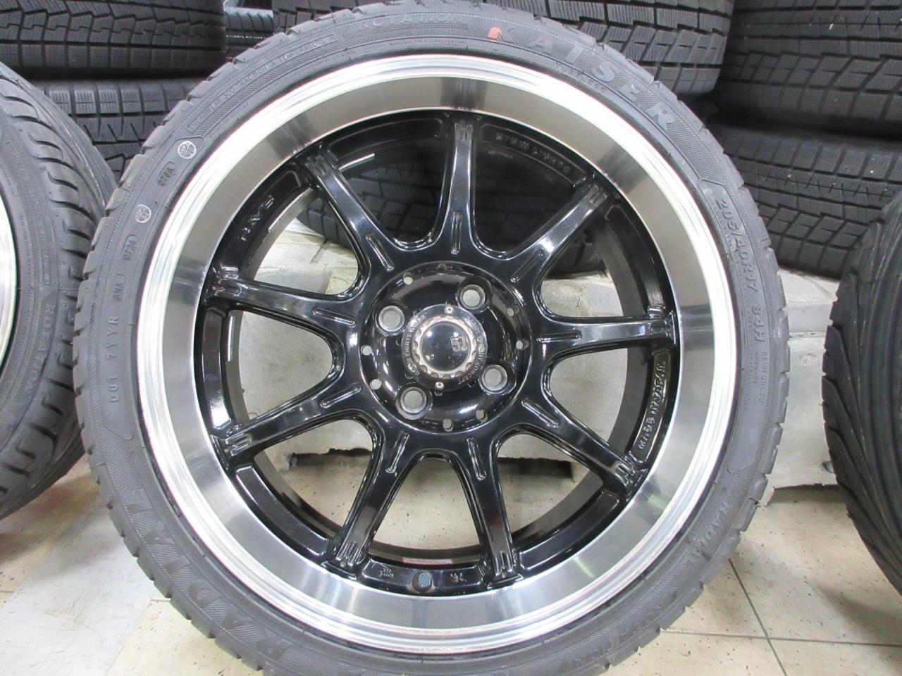 RAYS GRAM LIGHTS 57GAINER + KENDA KR20 | カー用品 タイヤホイールセット 17インチタイヤホイールセットを通販で購入する | 中古カー＆バイク用品の販売 ...