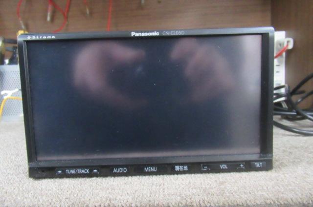 Panasonic CN-E205D 7インチワイドVGA一体型 | カー用品 カーナビ(地デジ） AV一体メモリーナビ（地デジ）を通販で購入する | 中古カー＆バイク用品の販売ならアップガレージ