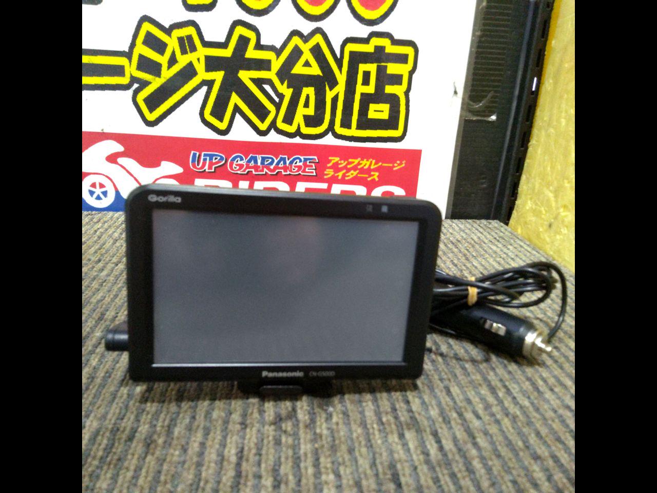 Panasonic(パナソニック) CN-G500D Gorilla | カー用品 カーナビ(地デジ） ポータブルメモリーナビ（地デジ)を通販 ...
