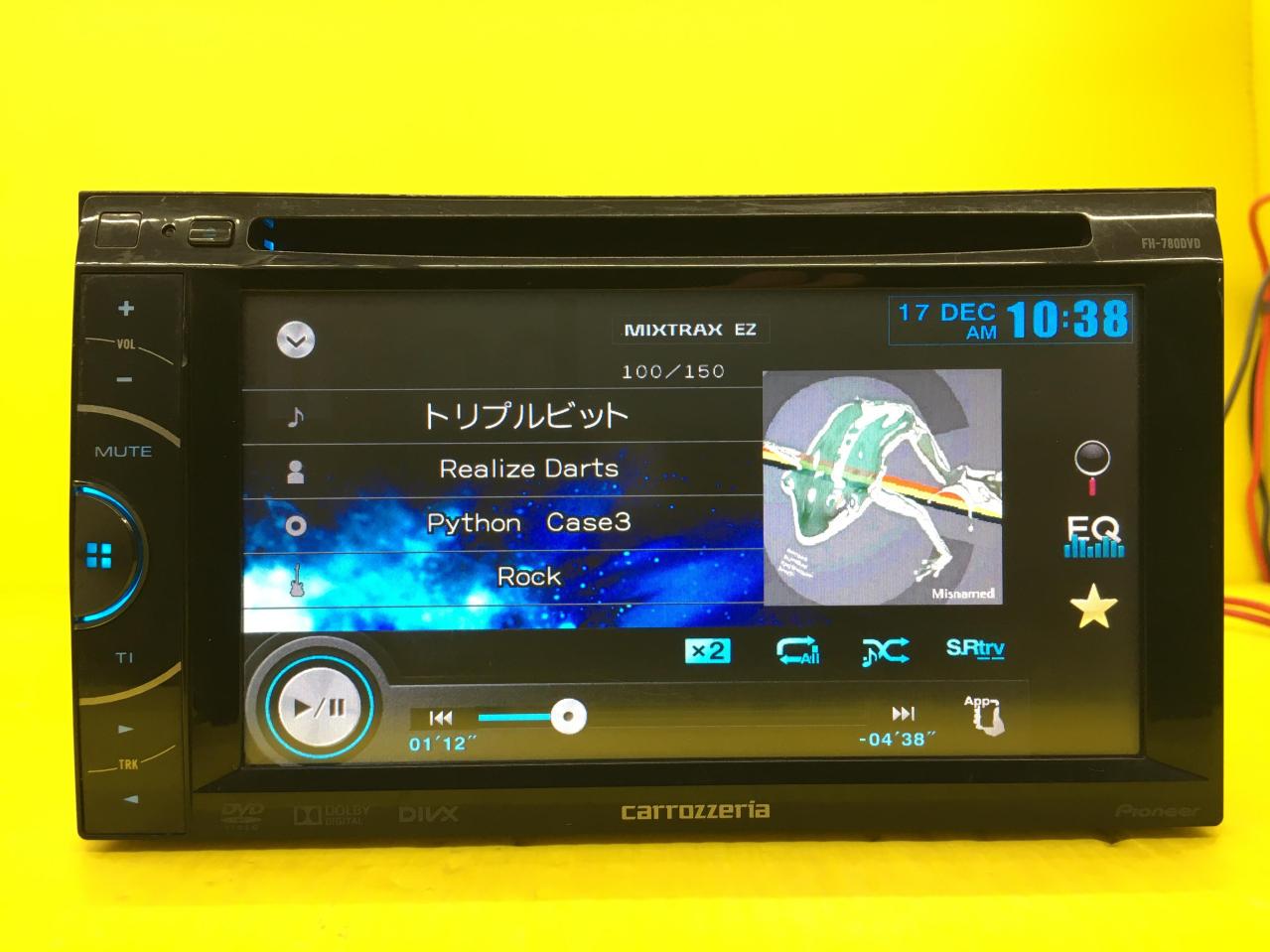 carrozzeria(カロッツェリア) FH-780DVD | カー用品 ヘッドユニット アンプ内蔵DVDチューナーを通販で購入する ...