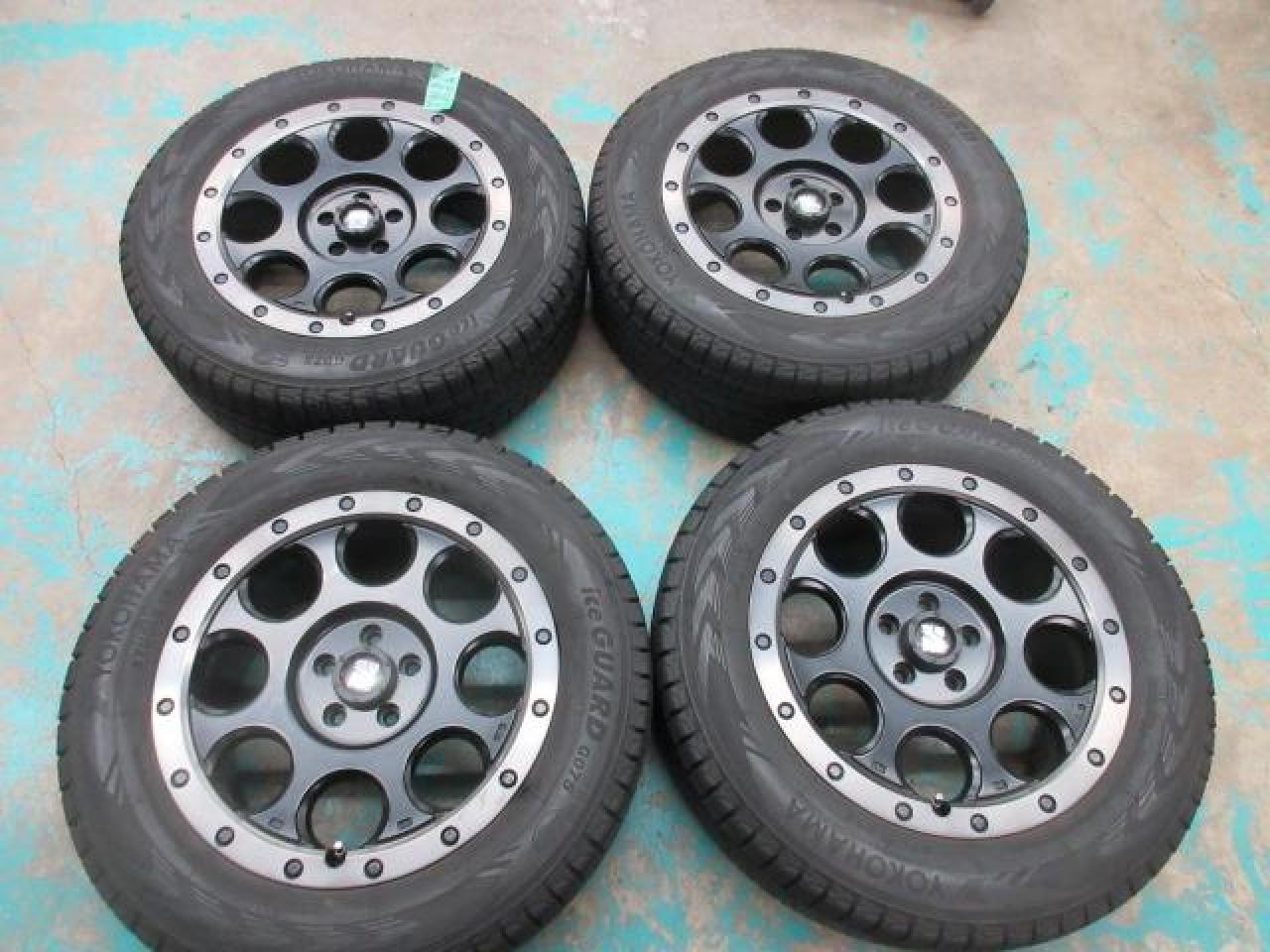MLJ XTREME-J XJ03+YOKOHAMA ice GUARD G075 245/60R18 4本 | カー用品 スタッドレスタイヤホイールセット 18インチスタッドレスタイヤ ...