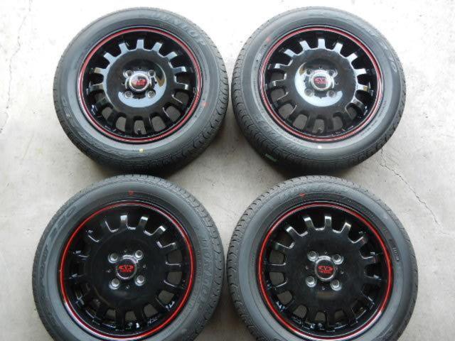 weds(ウェッズ) VICENTE(ヴィセンテ) VICENTE-04 CA･EV + DUNLOP(ダンロップ) SP SPORT 230 | カー用品 タイヤホイールセット 14インチ ...
