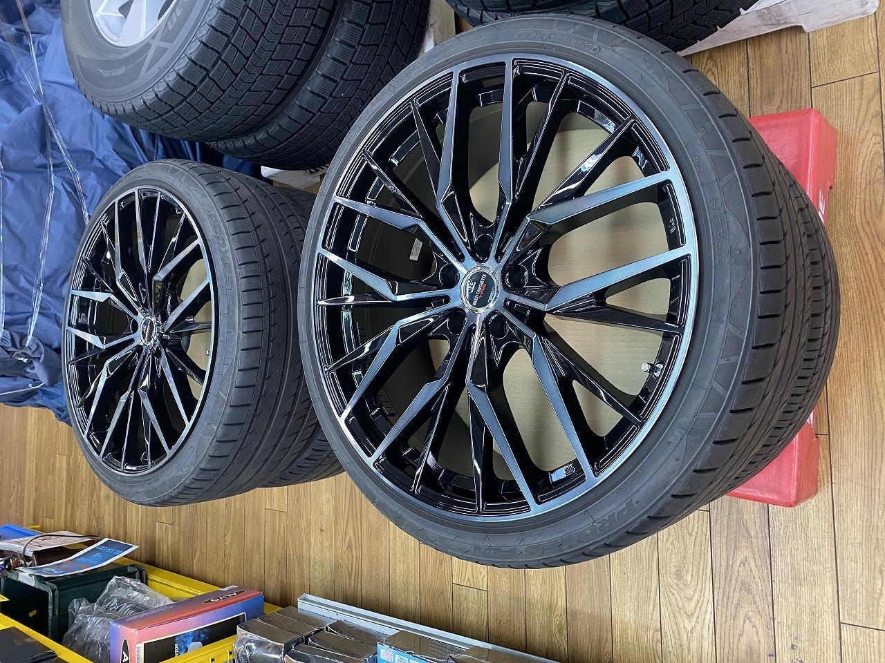 【BADX(バドックス)】632 LOXARNY(ロクサーニ) MULTI FORCHETTA TRS+【TOYO】PROXES FD1 | カー用品 タイヤホイールセット 21インチタイヤ ...