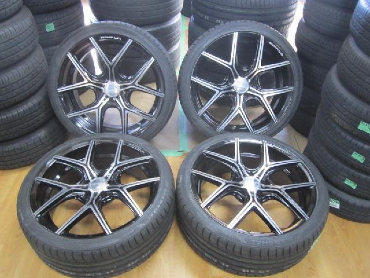 WALD(ヴァルド) ILLIMA(イリマ) I11-C + KUMHO/マーシャル(クムホ/MARSHAL) MU12 | カー用品 タイヤホイールセット 20インチタイヤホイールセットを ...