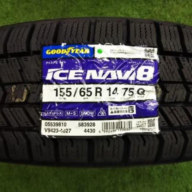 Blest EUROMAGIC 9本スポークアルミホイール + GOODYEAR ICE NAVI8 155/65R14 2024年製造 | カー用品 スタッドレスタイヤホイールセット 14 ...