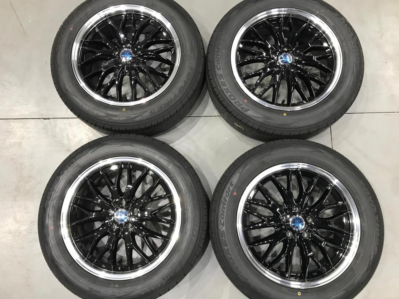 BADX 632 LOXARNY MULTI FORCHETTA ⅡSP + TOYO PROXES Confort | カー用品 タイヤホイールセット 18インチタイヤホイールセットを通販で ...