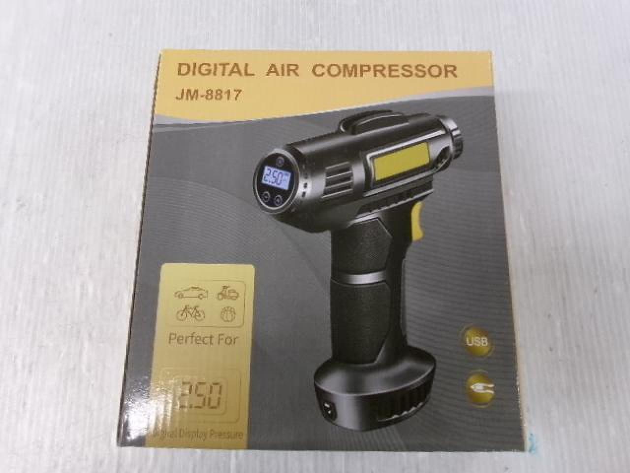 メーカー不明 デジタルエアーコンプレッサー JM-8817 | 新古品 | アップガレージ ひたちなか店 | 総合リユース 自動車整備工具 ...