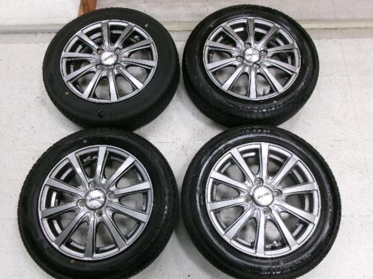 BADX(バドックス)D.O.S.(ディーオーエス) SE-10R +DUNLOP ENASAVE EC204 | カー用品 タイヤホイールセット 14インチタイヤホイールセットを通販で購入 ...