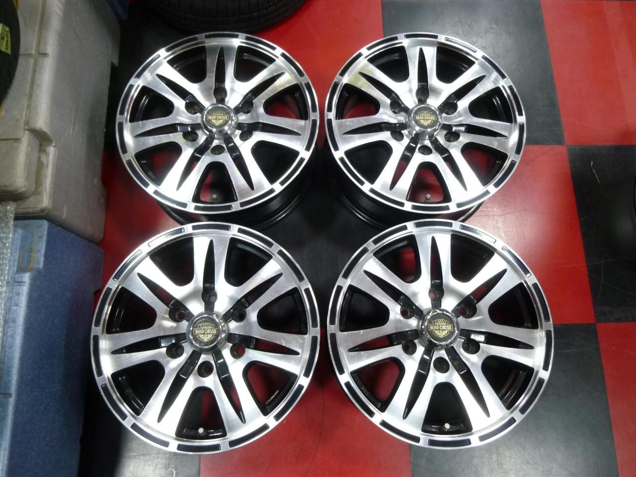 HOT STUFF MAD CROSS XD-7C | カー用品 アルミホイール 16インチホイールを通販で購入する | 中古カー＆バイク用品 ...